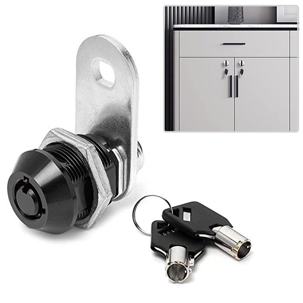 1 X Tubular Cam Lock Versatile Installation Options E Non-Key Retaining ...