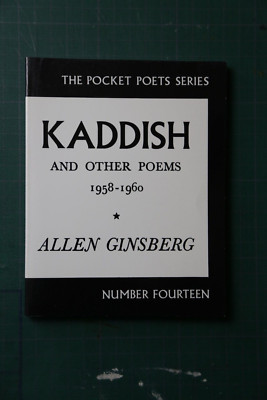 Allen Ginsberg Kaddish and Other Poems (Paperback) Pocket Poets Series ...