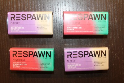 Razer Respawn Recharge Reset Mints Watermelon Guava + Blackberry ...