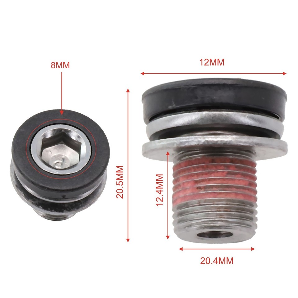 Bottom Bracket Axle Screw Crank Bolt Crank Mounting Bolts Waterproof ...