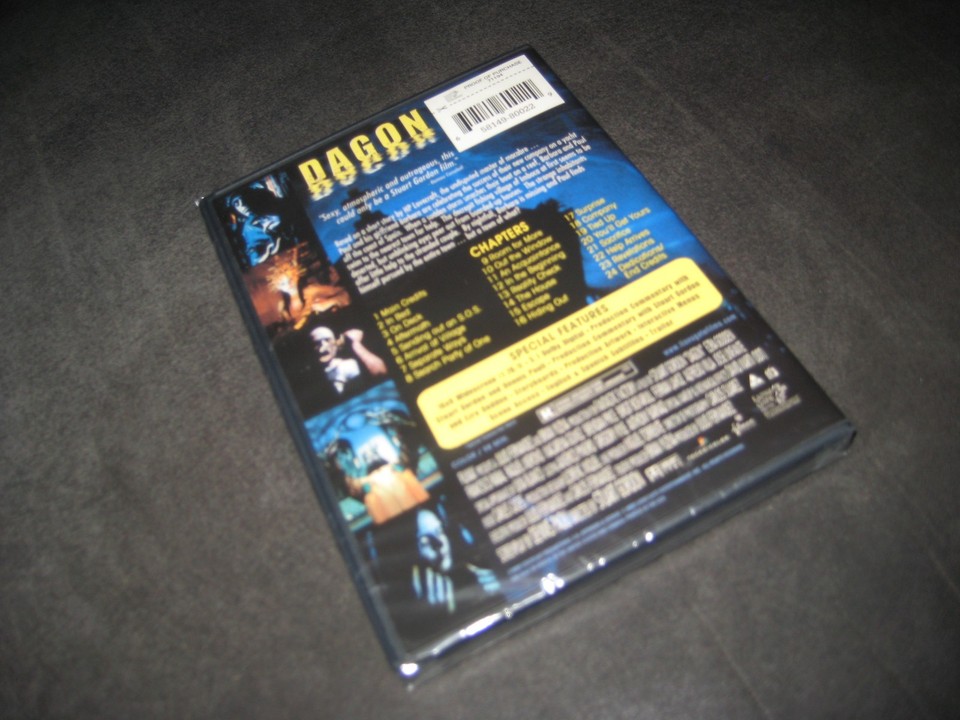 DAGON (DVD 2004) BRAND NEW - RATED R - WIDESCREEN - HORROR - THRILLER ...