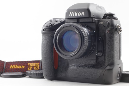 [ MINT w/ Strap ] Nikon F5 35mm SLR Film Camera AF 50mm F/1.4 D Lens ...