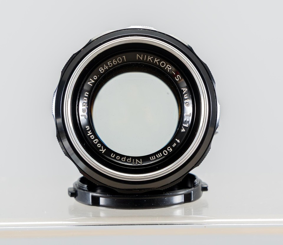 Nikon F Photomic FTN SLR Film Camera 50mm F/1.4 Lens, Meter Works! | eBay