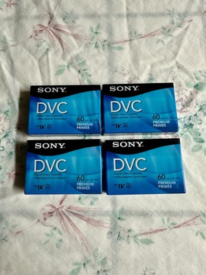 Sony DVC Digital Video Cassette 6 Pack Mini DV 60 Min Premium Tapes ...
