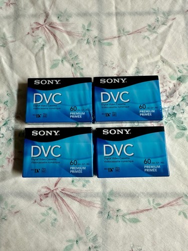 Sony DVC Digital Video Cassette 6 Pack Mini DV 60 Min Premium Tapes ...