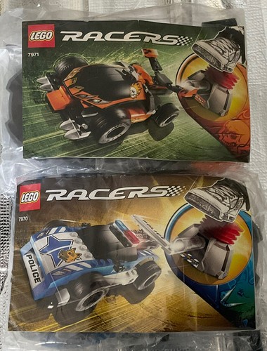 LEGO Racers 7971 & 7970 Sets Lot Sealed Bags No Box | eBay