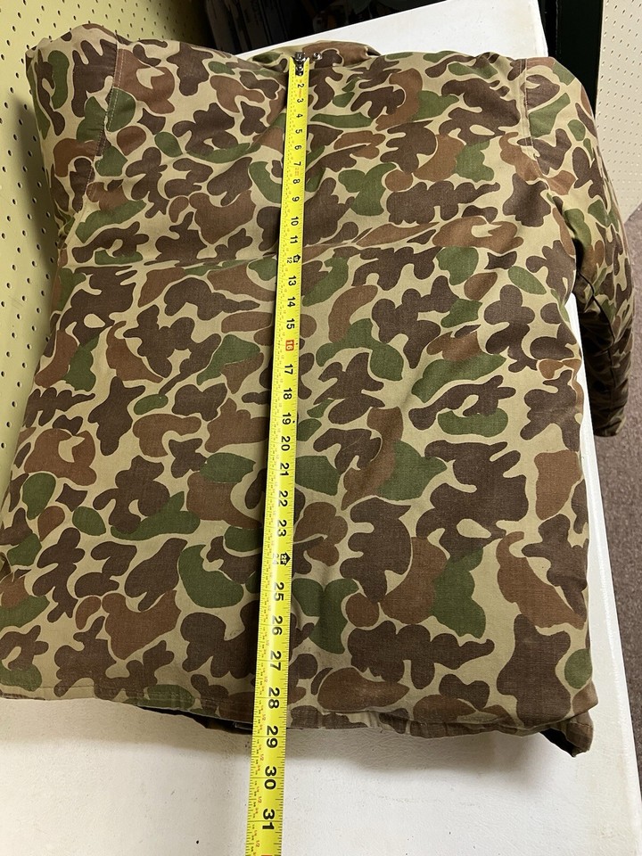 Vintage Woolrich Mens Camouflage Coat Jacket Size M Hunting Made USA ...