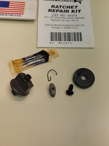 Craftsman 44374 1/4" Ratchet Repair Kit for 43174 New Old Stock USA ...
