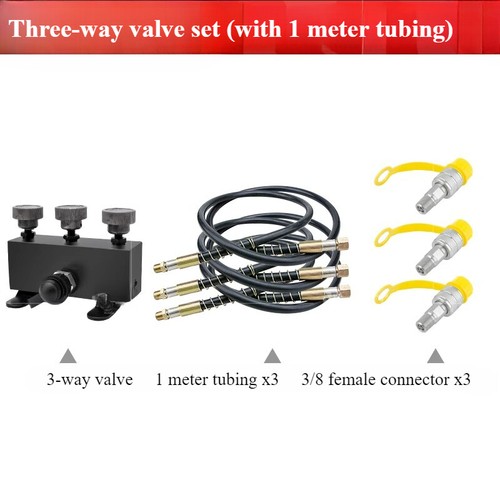 Hydraulic High Pressure Two/three/four Way Valve Oil Diverter ...