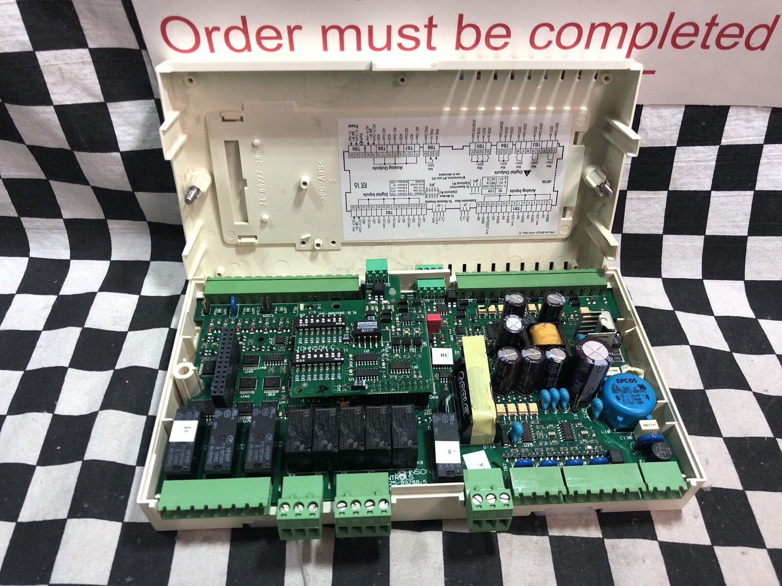JOHNSON CONTROLS MASTER CONTROLLER FX16 PLUS, LP-FX16X04-000C ...