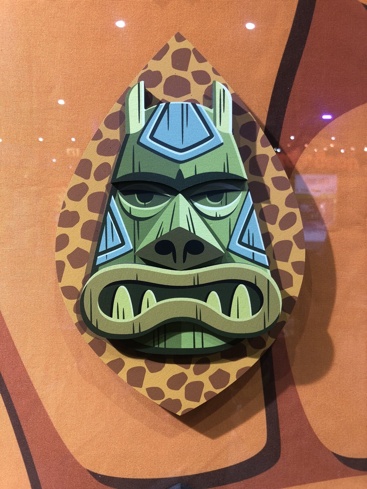 Shag Josh Agle SDCC Star Wars Alien Mini Tiki Mask Art Signed Set LE ...