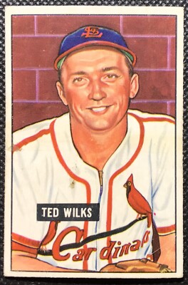 Bowman 1951 Ted Wilks #193 St. Louis Cardinals | eBay