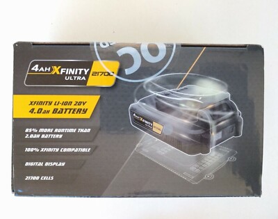 NEW XFINITY ULTRA 20V LI-ION 4.0Ah 21700 BATTERY | eBay