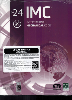 2024 International Mechanical Code (ICC Brand New Paperback) | eBay