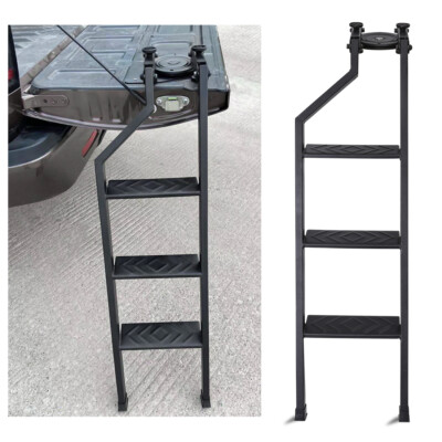 Universal Foldable Tailgate Ladder for Ford Ranger Nissan Navara 4X4 ...
