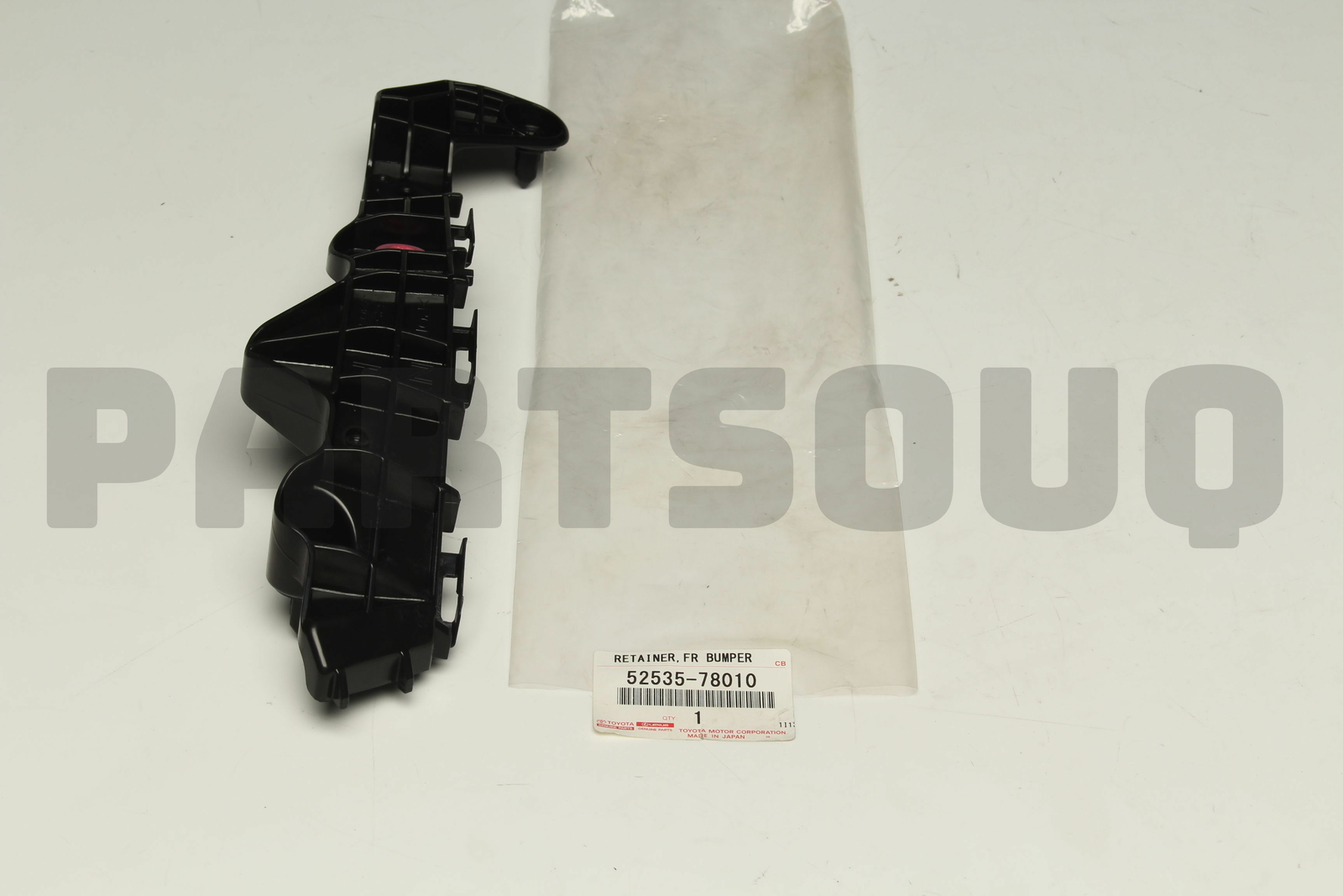 5253578010 Genuine Toyota RETAINER, FRONT BUMPER SIDE, RH 52535-78010 ...