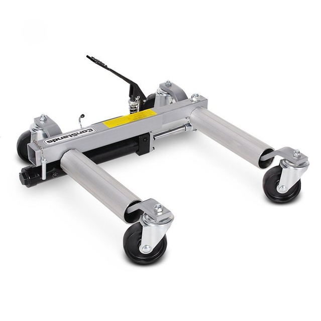 Motorcycle Dolly Mover Heavy Duty Motorbike Trolley Skate Parking Aid ...