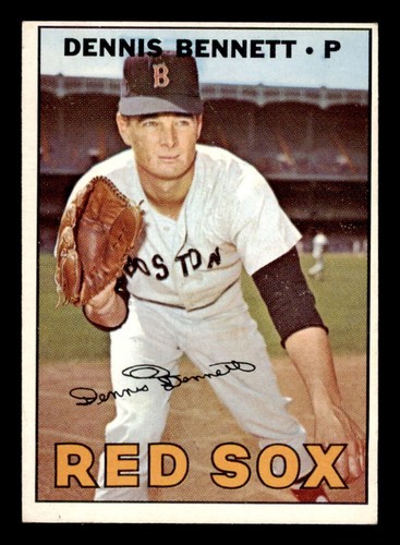 1967 Topps Baseball #206 Dennis Bennett EX/MT *d3 | eBay