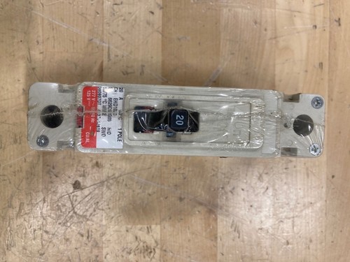 Eaton HFD1020 HFD Series C, 20A, 1P, 277VAC, 125VDC, 65 kAIC, Type HFD ...
