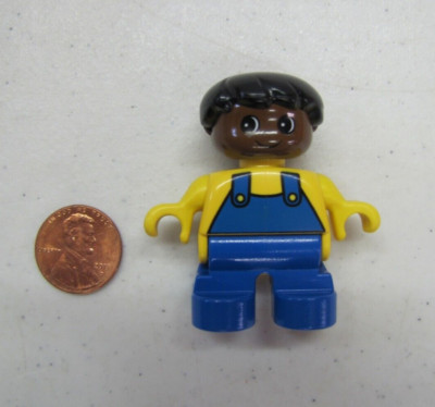 New! Lego Duplo African American Baby Boy Toddler 1.75" Figure For ...