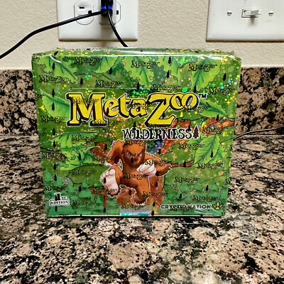 MetaZoo Wilderness 1st Edition Booster Box Factory Sealed English - 36 ...