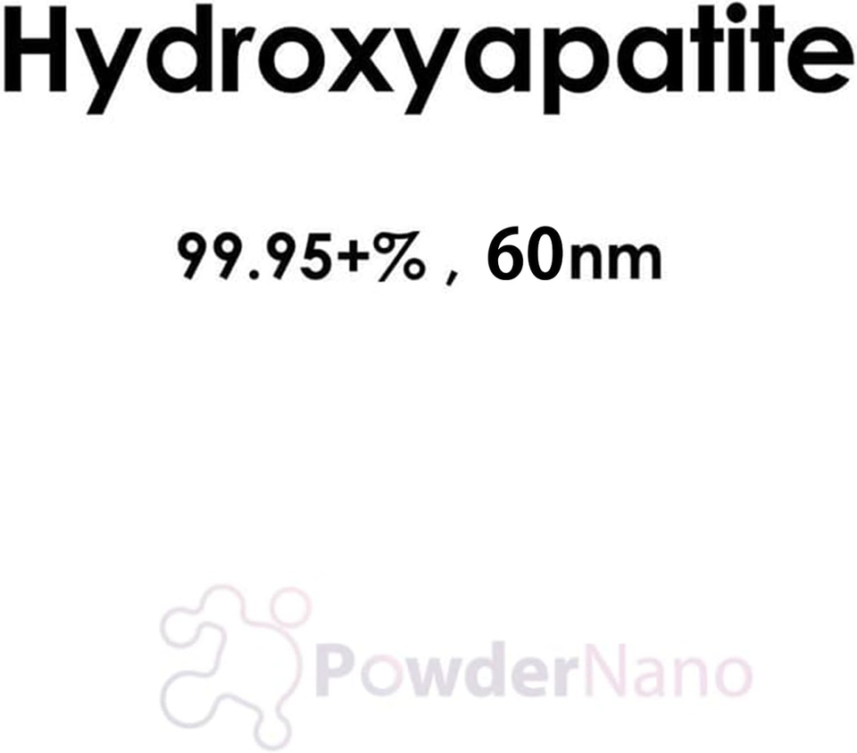 99.5% Pure Nano Hydroxyapatite Powder for DIY Toothpaste, Teeth ...