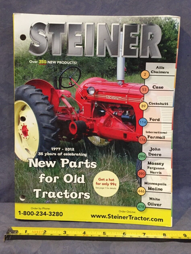 Steiner 2012 "New Parts For Old Tractors" Catalog | eBay