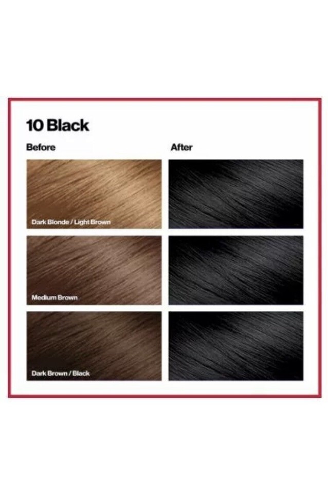 Revlon Colorsilk Color Permanent Hair Dye 3D Color Ammonia Free 10 ...