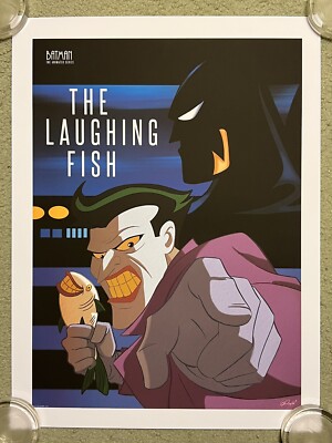 The Laughing Fish Joker Batman Animated Series Art Print Poster Mondo ...