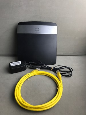 Linksys (Cisco) E2500 4-Port N600 Dual-Band Wireless Router ...