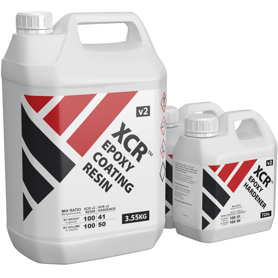 XCR Epoxy Coating Resin Extreme Performance for Carbon Fibre Skinning ...