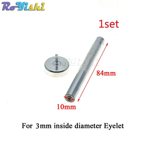 1 Set Handmade Metal Eyelets Mold Tool 3.0-20mm Eyelets Tool Grommet ...