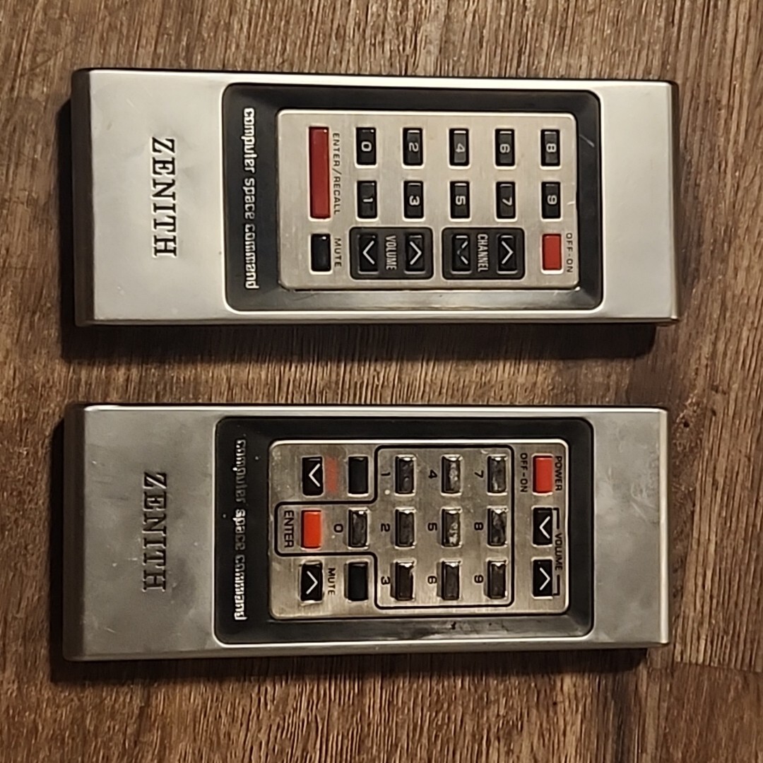 Zenith Space Command Tv Remote Control Vintage Television Exploring