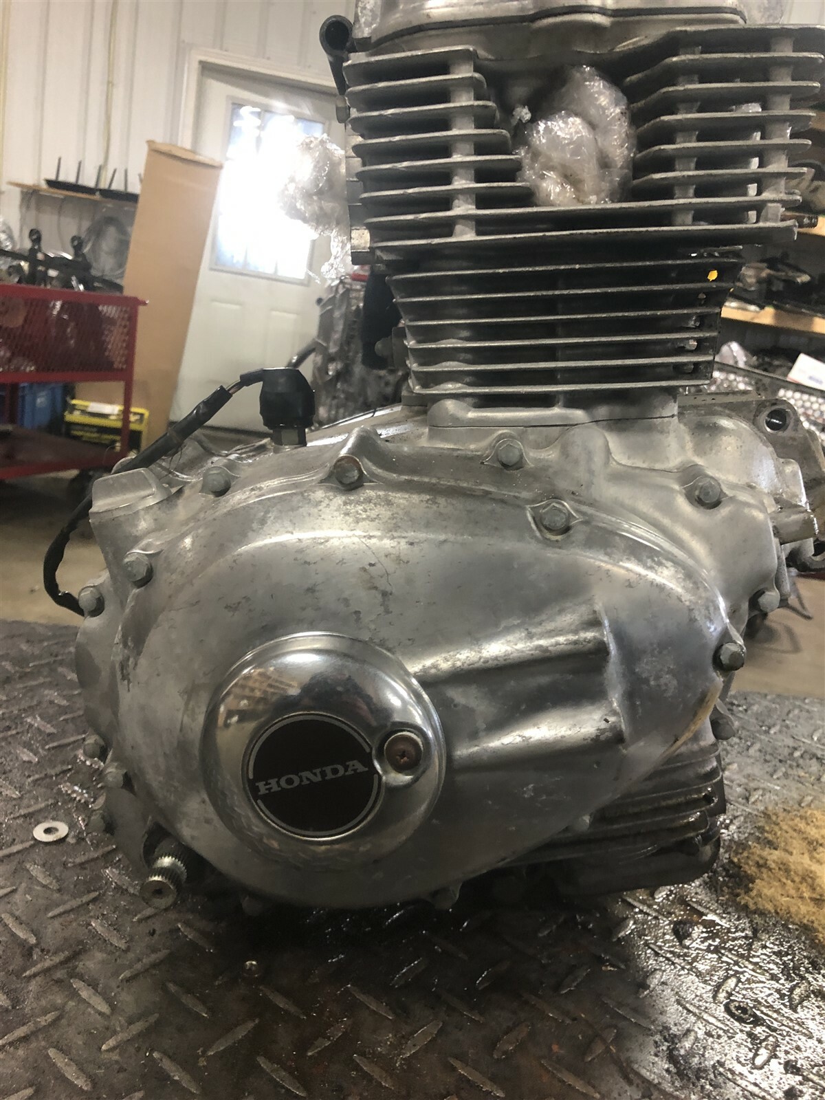 81 Honda CM 400 CM400 A Hondamatic engine motor | eBay