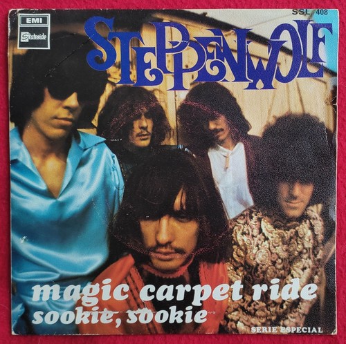STEPPENWOLF – MAGIC CARPET RIDE 7" 1968 **PROMO**SPANISH UNIQUE SLEEVE ...