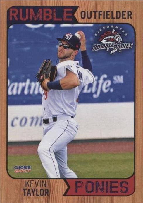 2017 Choice Binghamton Rumble Ponies - Kevin Taylor #27 (RC) for sale ...