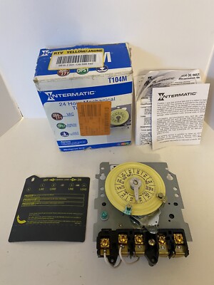 Intermatic T104M 208-277 240 Volt Swimming Pool Pump Timer Mechanism ...