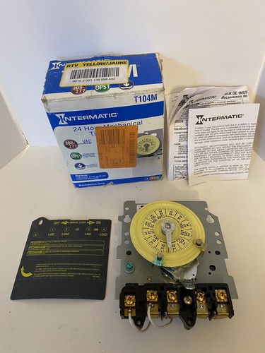 Intermatic T104M 208-277 240 Volt Swimming Pool Pump Timer Mechanism ...