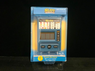 RecZone SLOT Machine Las Vegas Style CS4001 Pocket Arcade Classic Hand ...