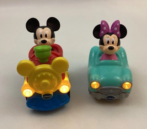 Vtech Disney Go Go Smart Wheels Musical Cars Mickey Mouse Train And ...