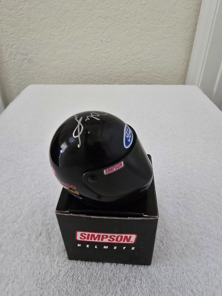 RARE Simpson Limited First Edition SIGNED E. Irvan/D. Jarrett Mini ...