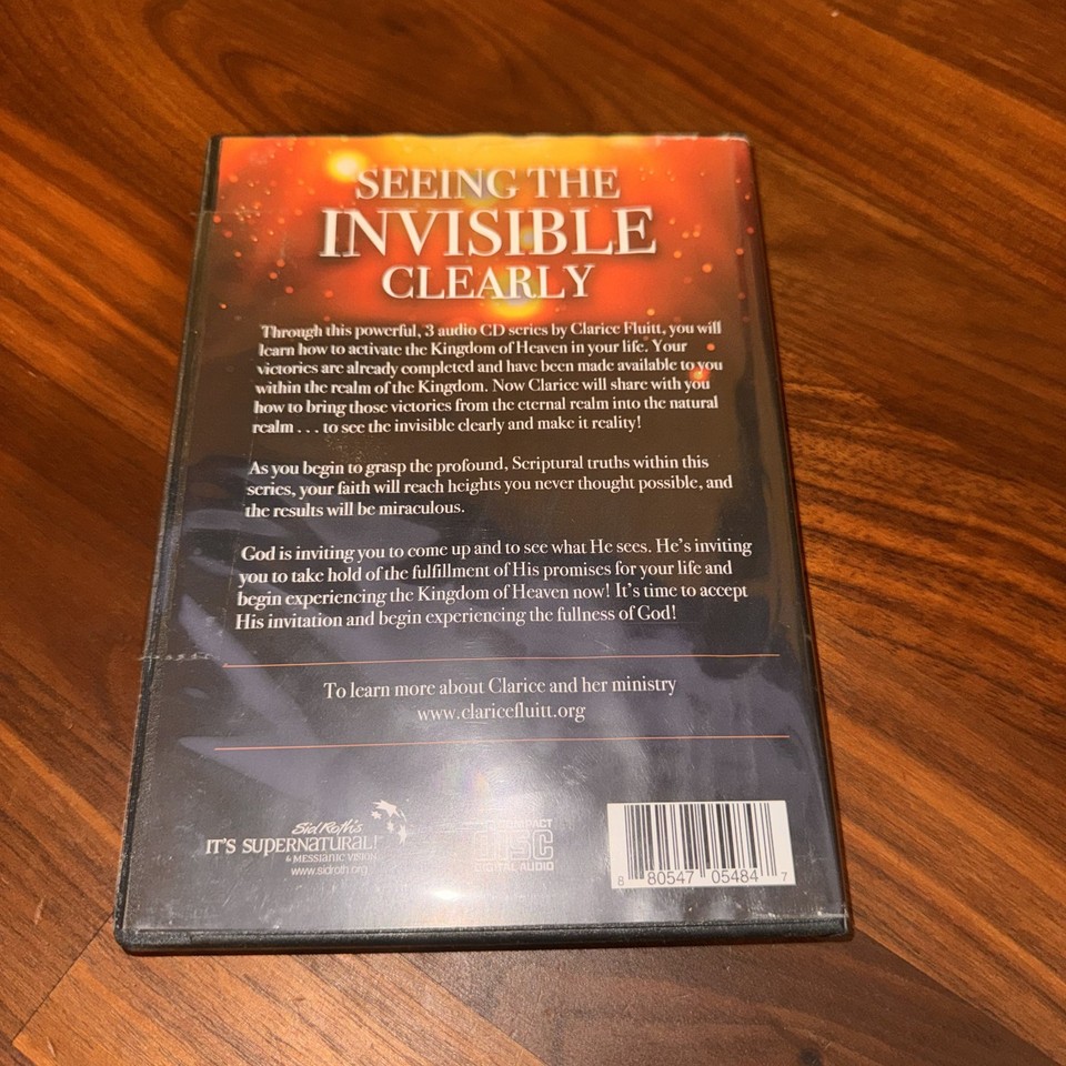 Seeing the Invisible Clearly - Clarice Fluitt - Sid Roth Show | eBay