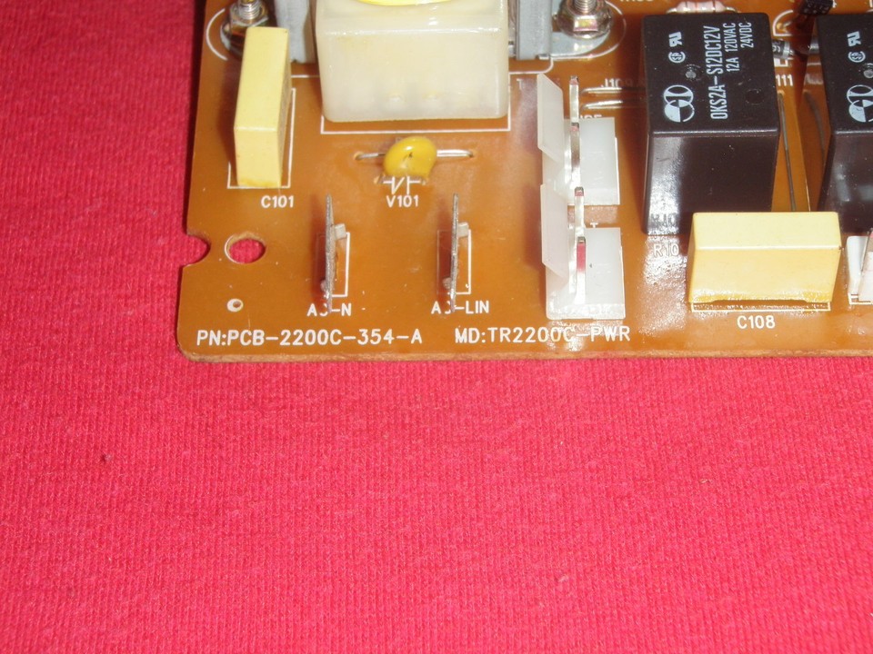 Power Control Board for Williams Sonoma Bread Maker Model WS0401 only ...