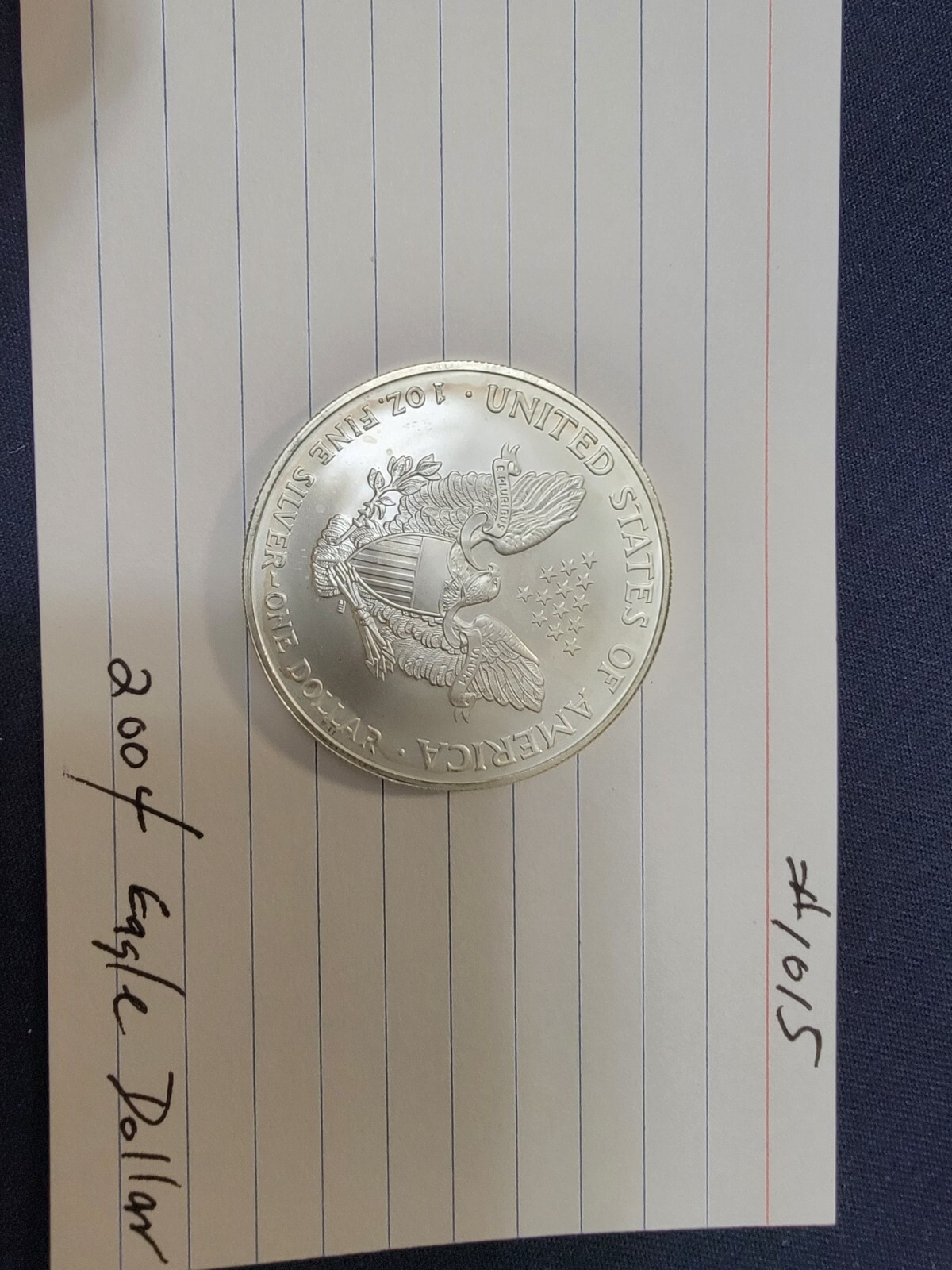 2004 american silver eagle item number 1015 | eBay
