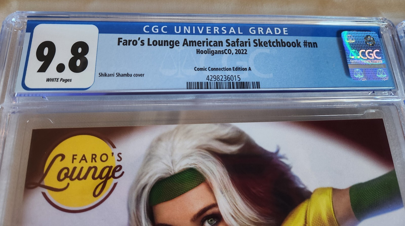 CGC 9.8 Faro's Lounge Shikarii Rogue Cosplay American Safari 4 Comic ...