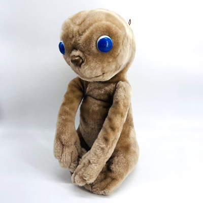 VTG 1982 E.T. EXTRA-TERRESTRIAL MOVIE SHOWTIME ET STUFFED ALIEN PLUSH ...