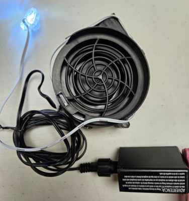 Gemmy Replacement Fan Blower Motor & Adapter for 3.5ft Inflatable | eBay