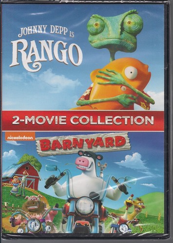 2-Movie Collection Rango & Barnyard 2 - Brand New & Sealed! DVD Double ...