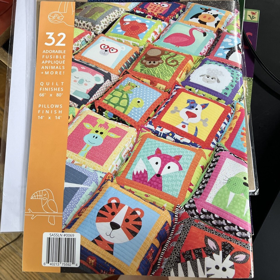 Zootropolis 2 Applique Quilt Pattern Book by Sassafras Lane Designs | eBay