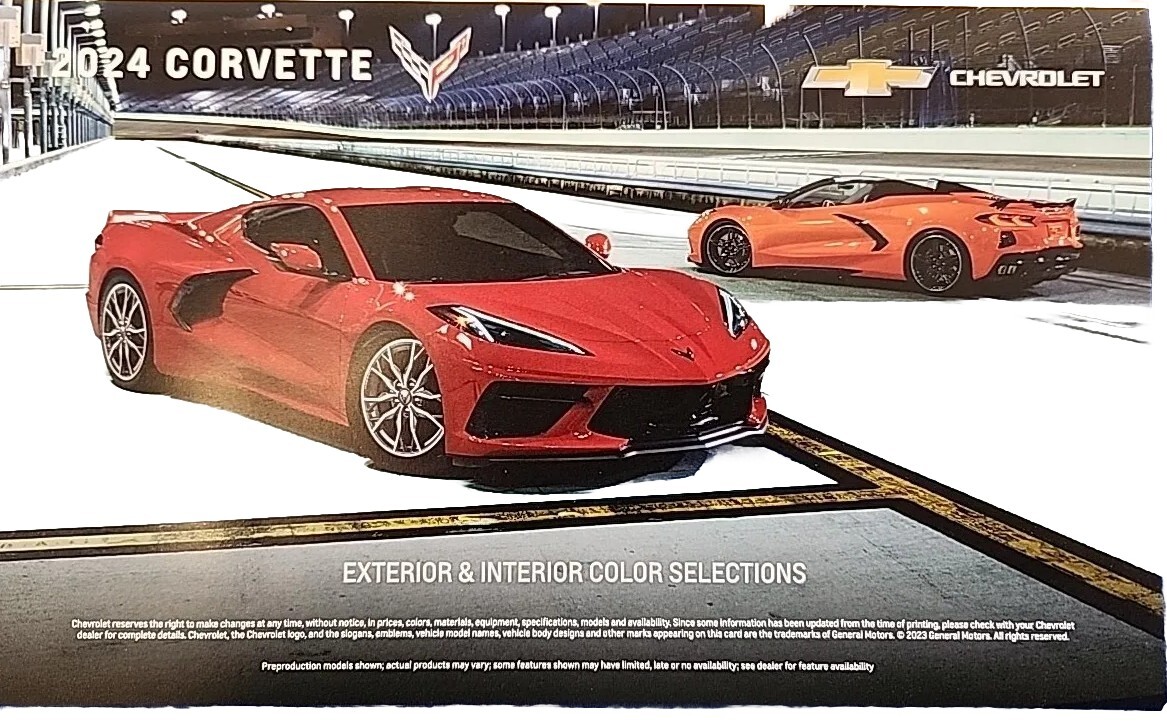 Colores Del Corvette C8